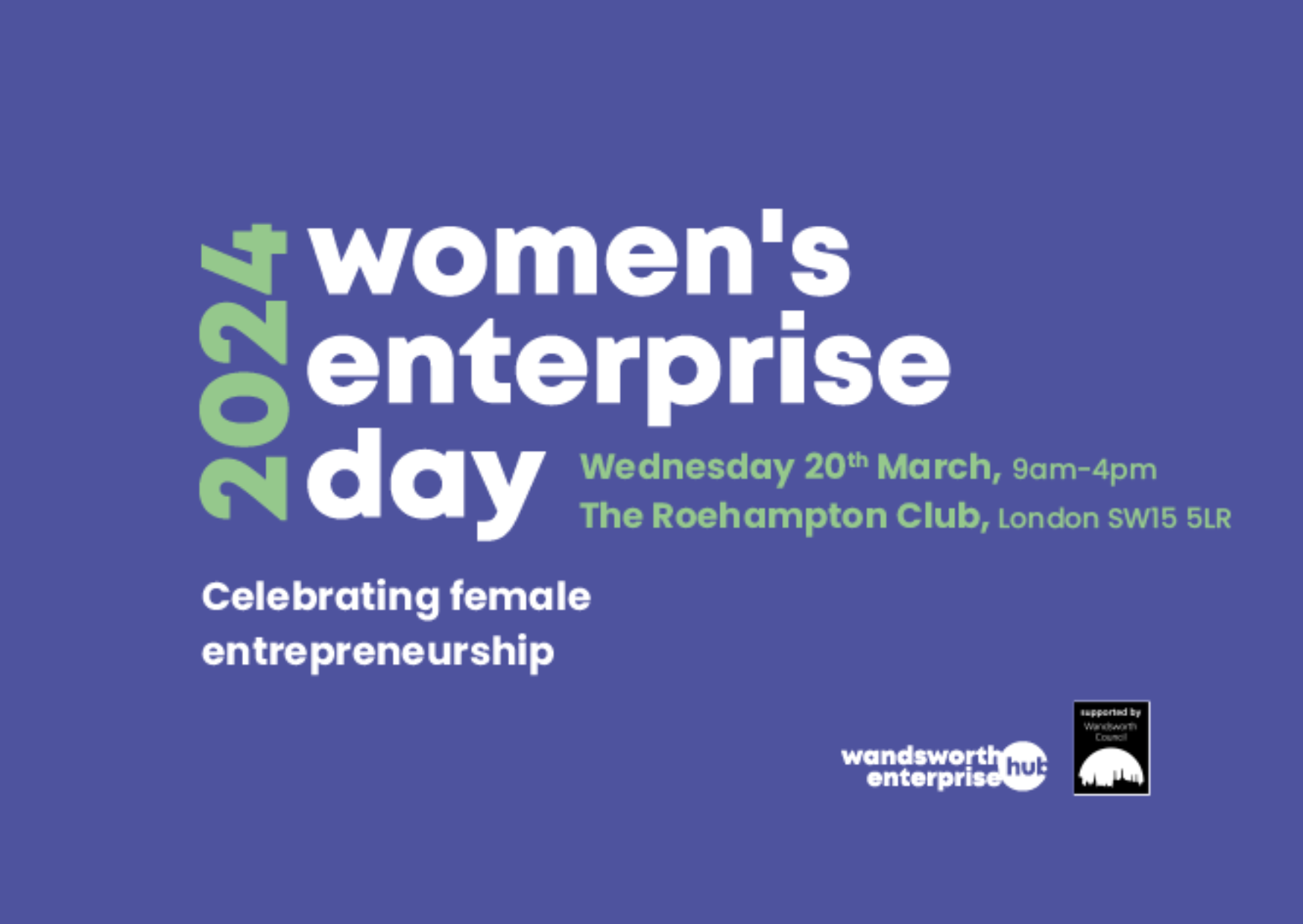 Women’s Enterprise Day - Wandsworth Enterprise hub