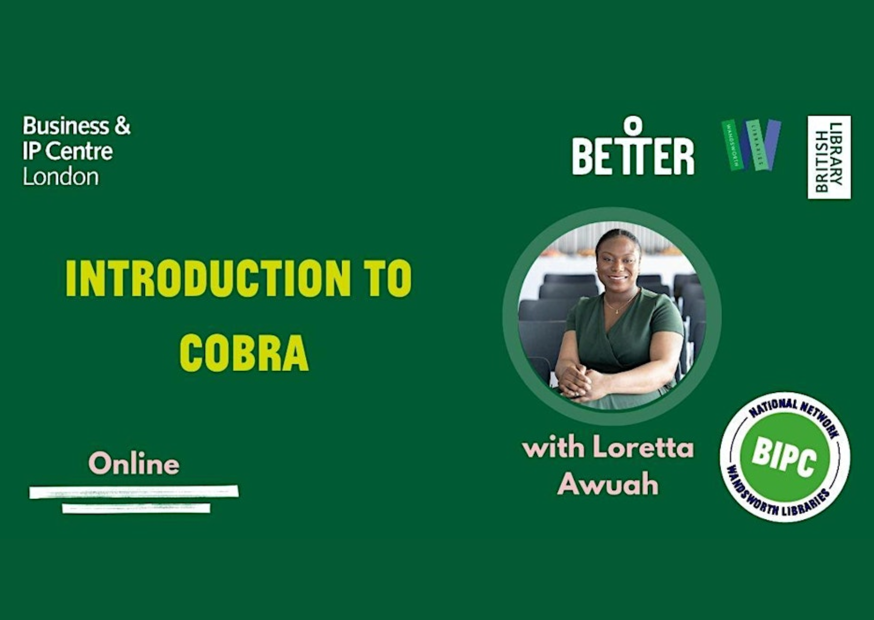 Introduction to COBRA - Start Up Wandsworth - Wandsworth Enterprise hub